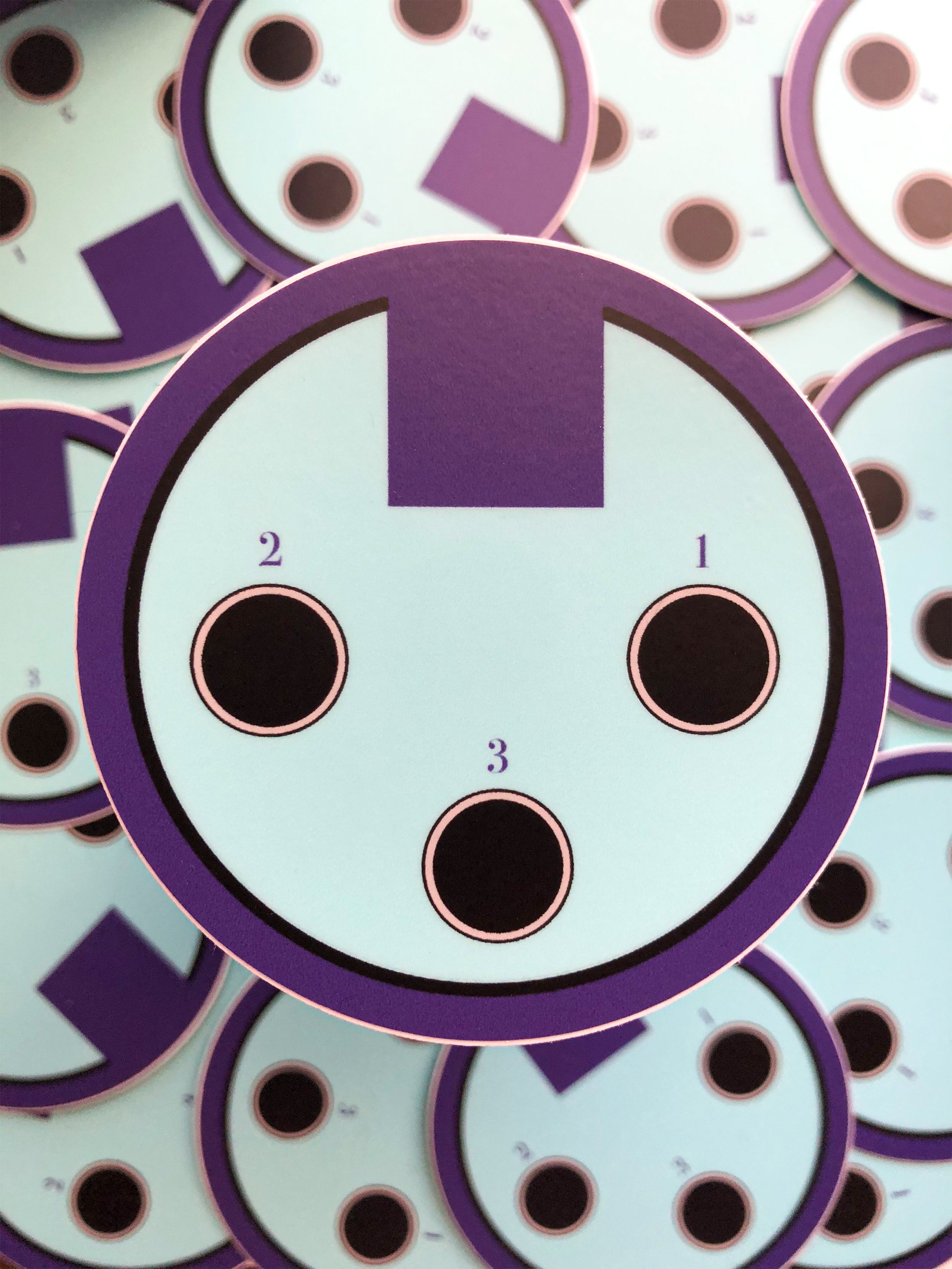 Audio Engineer Sticker: XLR Faceplate – Command + S Apparel